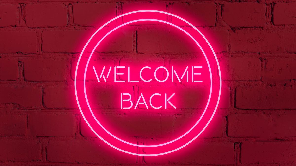 welcome back to me – oh my gosia